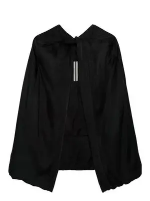 Rick Owens Masto Cape - Black