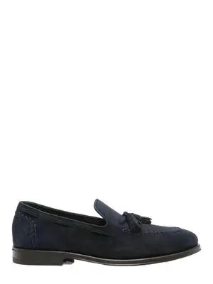 HENDERSON BARACCO Tassel-detail Boat Shoes - Blue