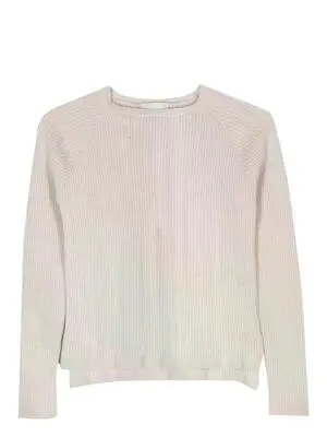 DRUMOHR Raglan-sleeve Cashmere Jumper - Neutrals