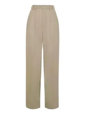 Adam Lippes Nichols Trousers - Neutrals