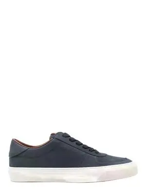 Moncler Monclub Leather Sneakers - Blue