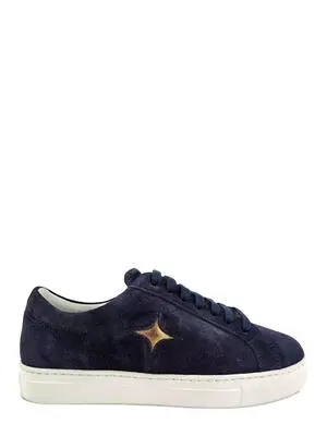 MADISON MAISON Sirius Star Suede Sneakers - Blue