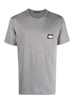 Dolce & Gabbana Dg Essentials Round-neck T-shirt - Grey
