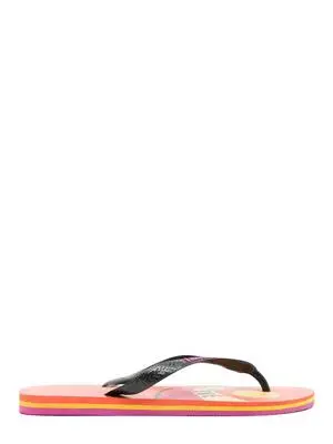 Maison Kitsuné X Havaianas Wave Flip Flops - Red
