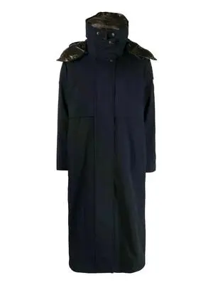 Woolrich 3-in-1 Hooded Trench Coat - Blue
