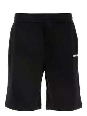 Burberry Cotton Bermuda Shorts - Black