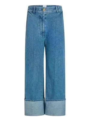 PATOU Iconic Straight-leg Jeans - Blue