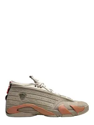 JORDAN X Clot Air 14 Retro Low Terra Blush Sneakers - Grey
