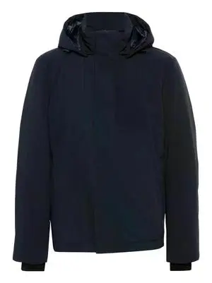 Woolrich Detachable-hood Jacket - Blue