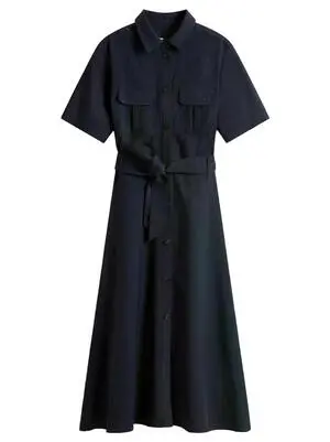 Woolrich Shirt Dress - Blue