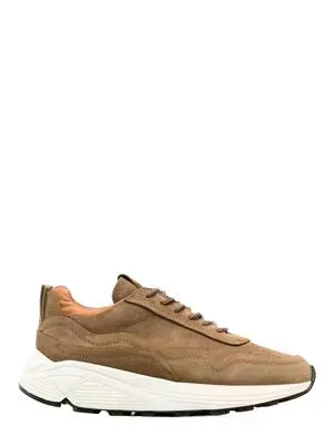 BUTTERO® Colour-block Suede Trainers - Neutrals