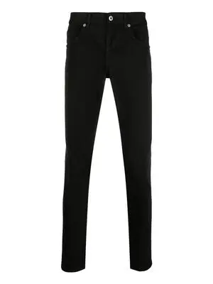 DONDUP Slim-fit Five-pocket Jeans - Black