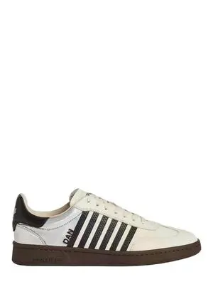 Dsquared2 Leather Sneakers - Neutrals