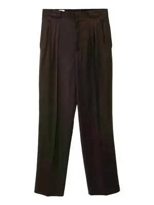 Casablanca Pleated Trousers - Brown