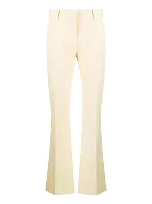 FRAME Le Mini Boot Flared Trousers - Yellow