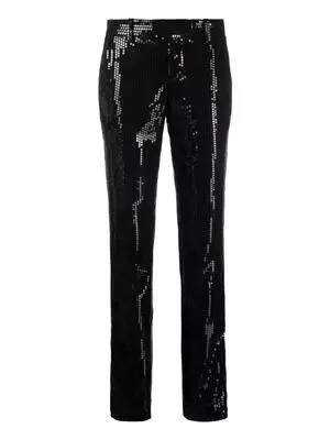 Zadig&Voltaire Sequinned Tapered Trousers - Black