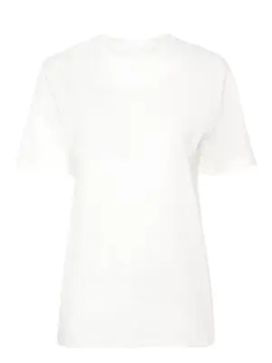 JIL SANDER Logo-print Cotton T-shirt - Neutrals
