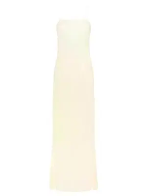 Jacquemus La Robe Brezza Slip Dress - Yellow