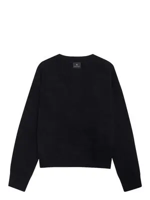 ANINE BING Lee Cashmere Jumper - Black