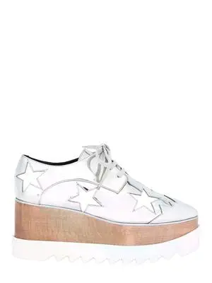 Stella McCartney Stella McCartney Elyse Platform Oxford Shoes Metallic