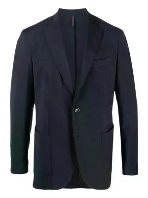 DELL'OGLIO Tailored Single-breasted Suit - Blue