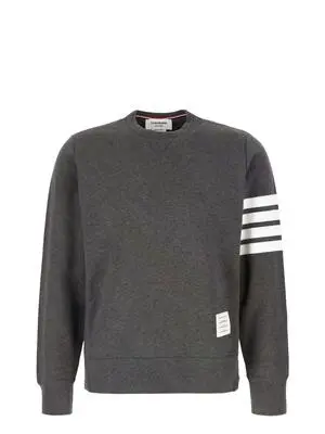 Thom Browne Loopback 4-bar Sweatshirt - Grey