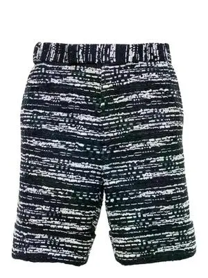 Thom Browne Tweed Tailored Shorts - Blue