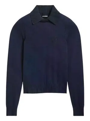 Jacquemus The Maille Tricot Sweater - Blue