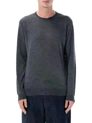 John Smedley Lundy Crew Neck Jumper - Grey