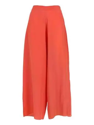 AMIR SLAMA Silk Palazzo Pants - Orange