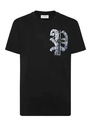 Philipp Plein Ss Skull-print T-shirt - Black