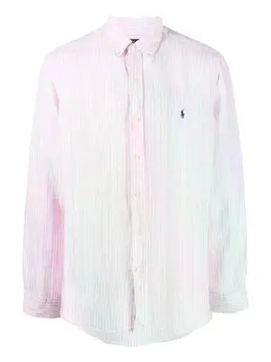 Polo Ralph Lauren Polo Pony Striped Shirt - Pink