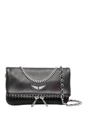 Zadig&Voltaire Rock Nano Studded Mini Bag - Black