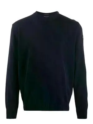 Paul & Shark Virgin Wool Round-neck Sweater - Blue