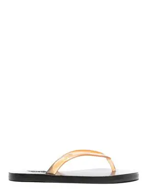ANCIENT GREEK SANDALS Saionara Jelly Flip-flops - Brown