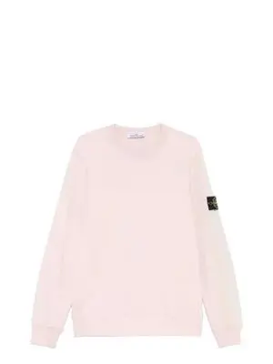 Stone Island Compass Badge Sweatshirt - Pink