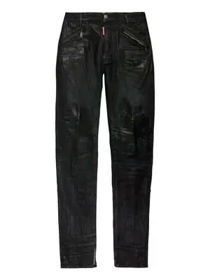 Dsquared2 Tidy Biker Jeans - Black