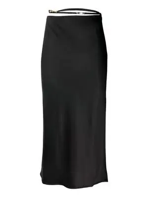 Jacquemus La Jupe Notte Midi Skirt - Black