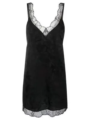 Zadig&Voltaire Renelle Jacquard Mini Dress - Black