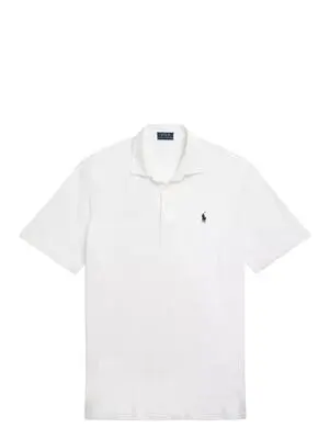 Polo Ralph Lauren Polo Pony-embroidered Short-sleeve Polo Shirt - White