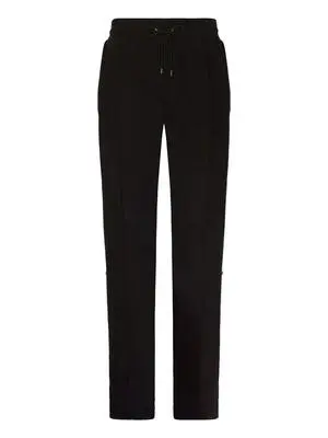 Dolce & Gabbana Embroidered Track Pants - Black