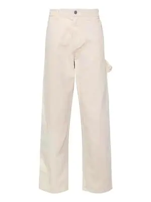 AWAKE NY Straight-leg Cotton Carpenter Trousers - Neutrals