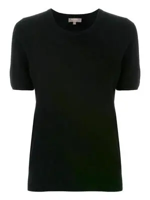 N.peal Cashmere Round Neck T-shirt - Black