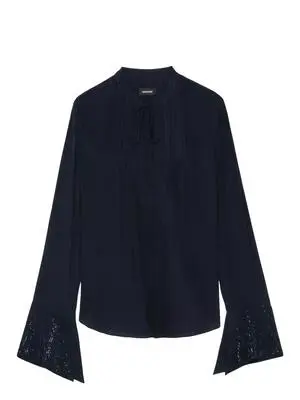 Zadig&Voltaire Taika Shirt Blue