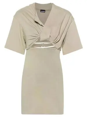Jacquemus La Robe T-shirt Bahia Minidress - Neutrals