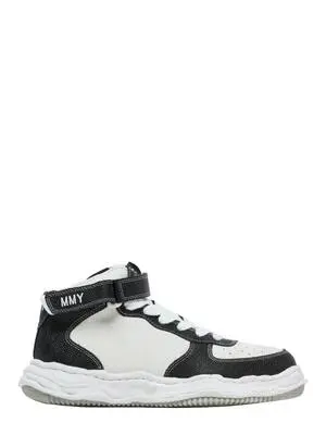Mihara Yasuhiro Wayne Og Sole Hi-top Sneakers - White