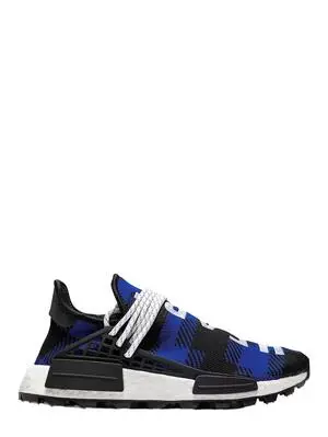 Adidas X Bbc X Pharrell Nmd Hu Plaid Pack Sneakers - Blue