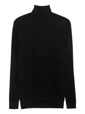 GOES BOTANICAL Interwoven-knit Sweater - Black