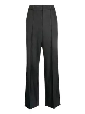 Goen.j Twill Straight-leg Trousers - Grey