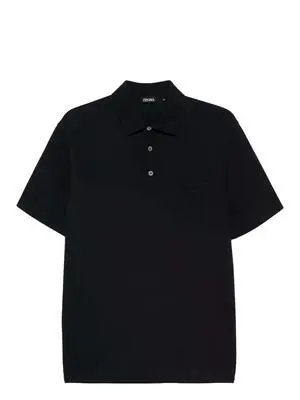Zegna Cotton Polo Shirt - Blue